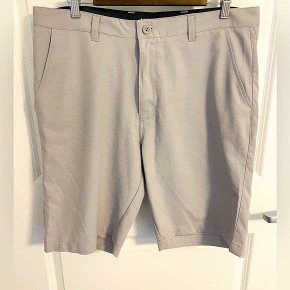 Matte Grey | Shorts | Mens Matte Grey House Of Grey Golf Shorts In ...